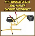 Little Workers Digger: Must Have for Backyards Everywhere! - My Crafty Zoo