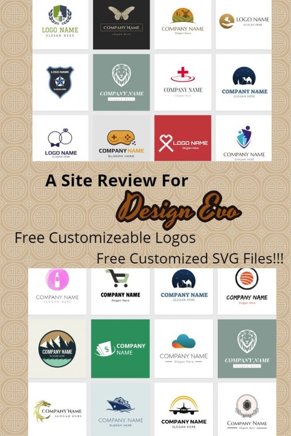Design Evo: Free Customized Logos & SVG Files - My Crafty Zoo