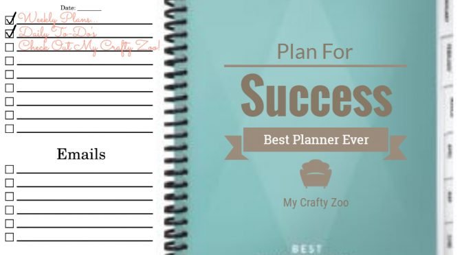 Plan For Success with Best Planner Ever @JenniferDawn8