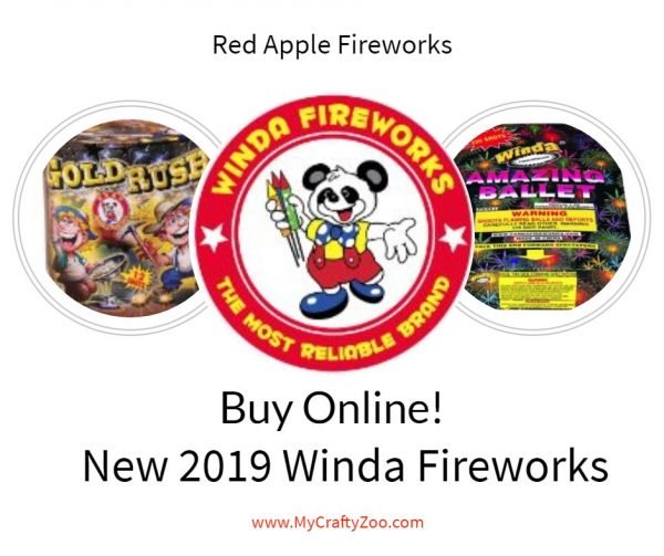 Buy Online New 2019 Winda Fireworks At Red Apple Fireworks - My Crafty Zoo