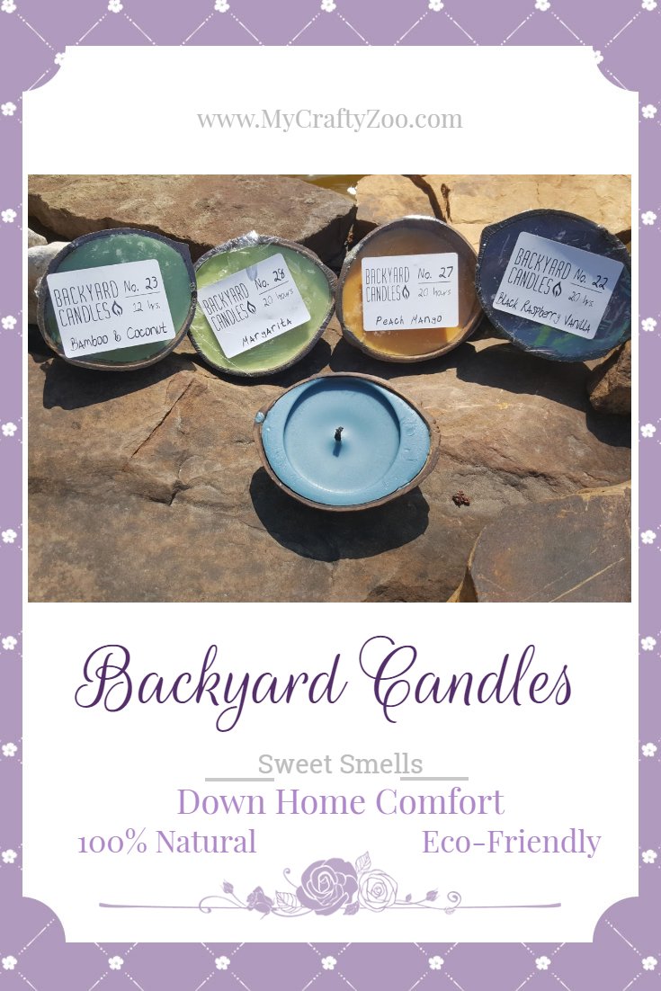 Backyard Candles! Best Smelling Non-Toxic & All Natural # ...