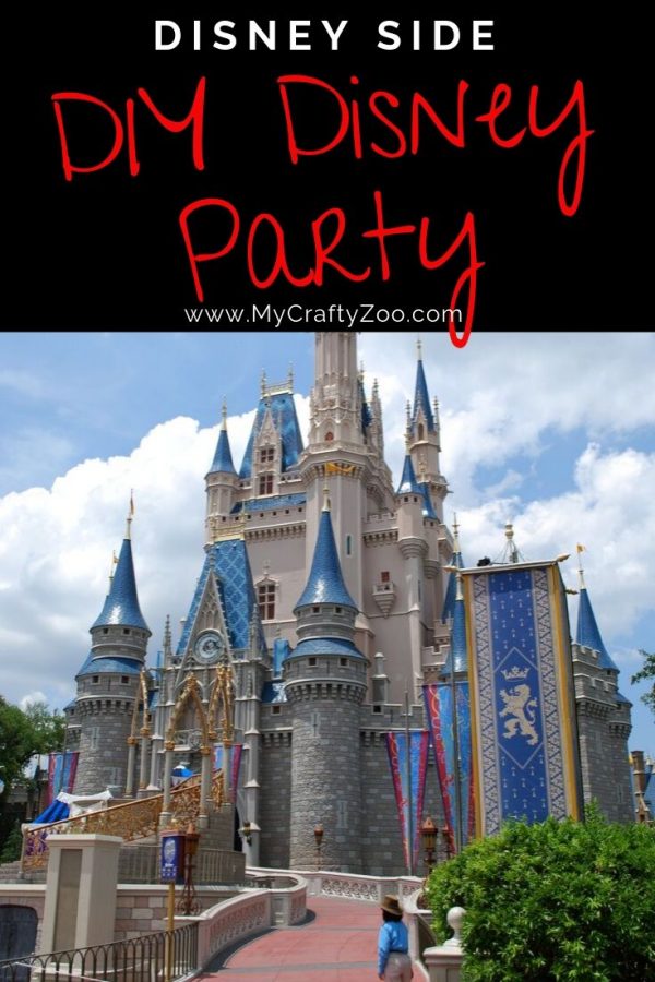 Disney Side DIY Disney @Home Celebration Party - My Crafty Zoo