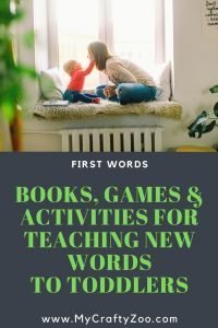 First Words: Books, Games & Activities For Teaching Word Fun - My ...