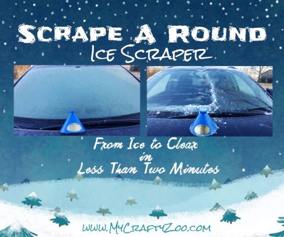 Scrape A Round Ice Scraper: From Ice to Clear in Less Than Two Minutes ...