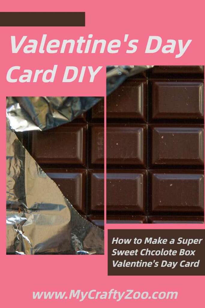 Valentine How to Make a Super Sweet Chocolate Box Card - My Crafty Zoo