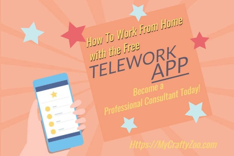 How to Work From Home With the Free Telework App - My Crafty Zoo