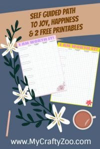 Path to Joy, How to Be Happy & a Free Printable - My Crafty Zoo